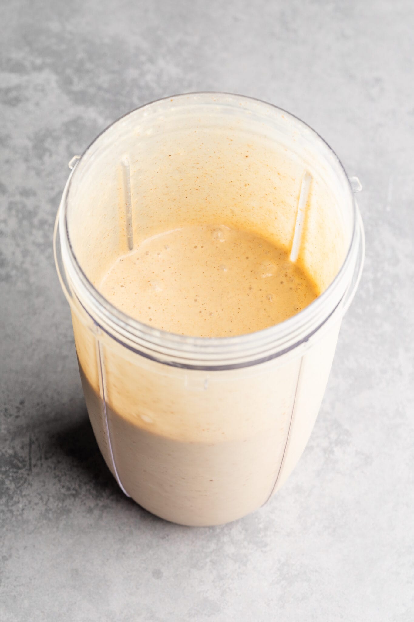 Oat Milk Smoothie with Banana and Peanut Butter - Liv Vegan Strong