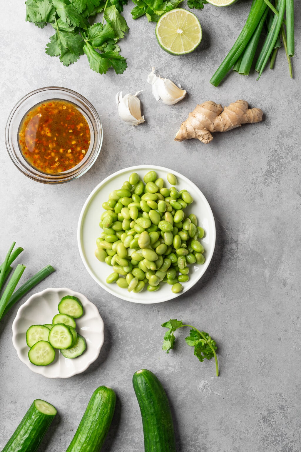 Edamame Cucumber Salad - Liv Vegan Strong