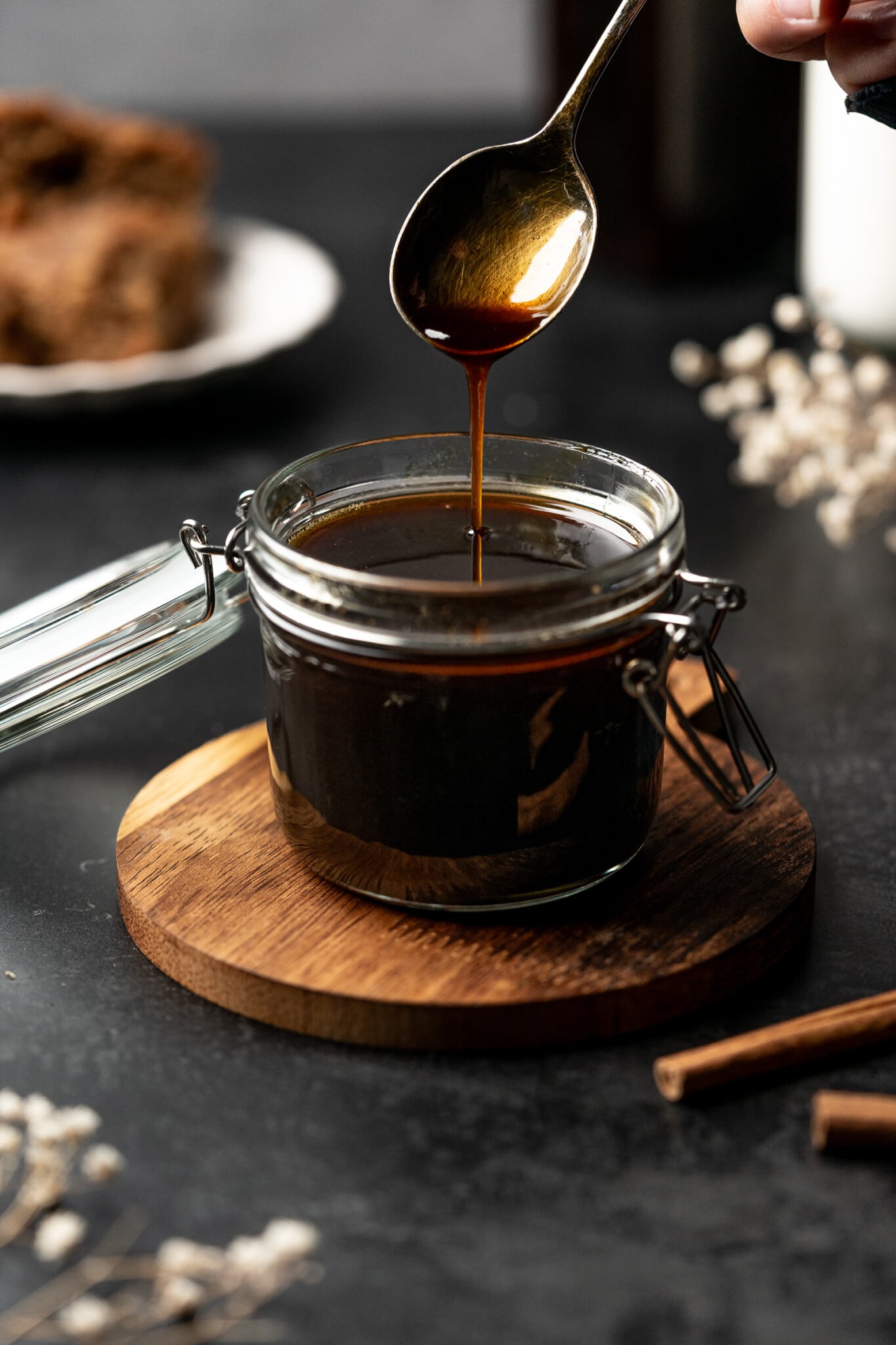 Gingerbread Syrup for Coffee (Starbucks Copycat) - Liv Vegan Strong