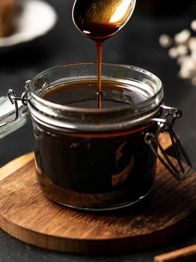 Strawberry Simple Syrup for Cocktails and Coffee - Liv Vegan Strong