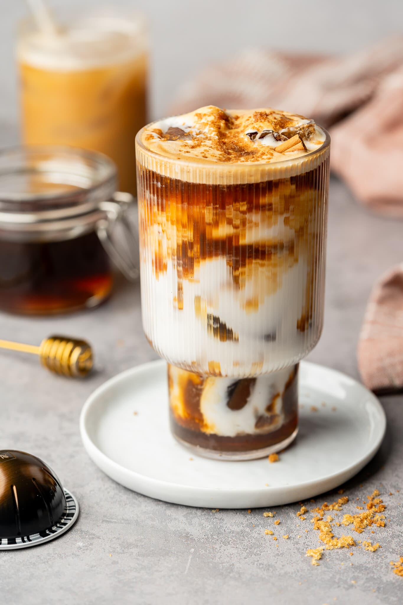 Iced Cinnamon Dolce Latte - Liv Vegan Strong