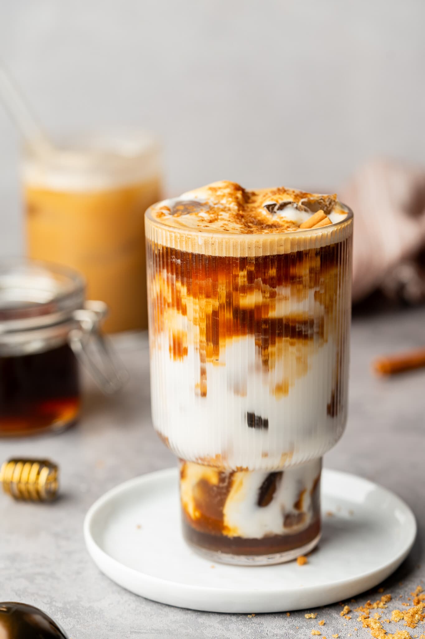 Iced Cinnamon Dolce Latte - Liv Vegan Strong