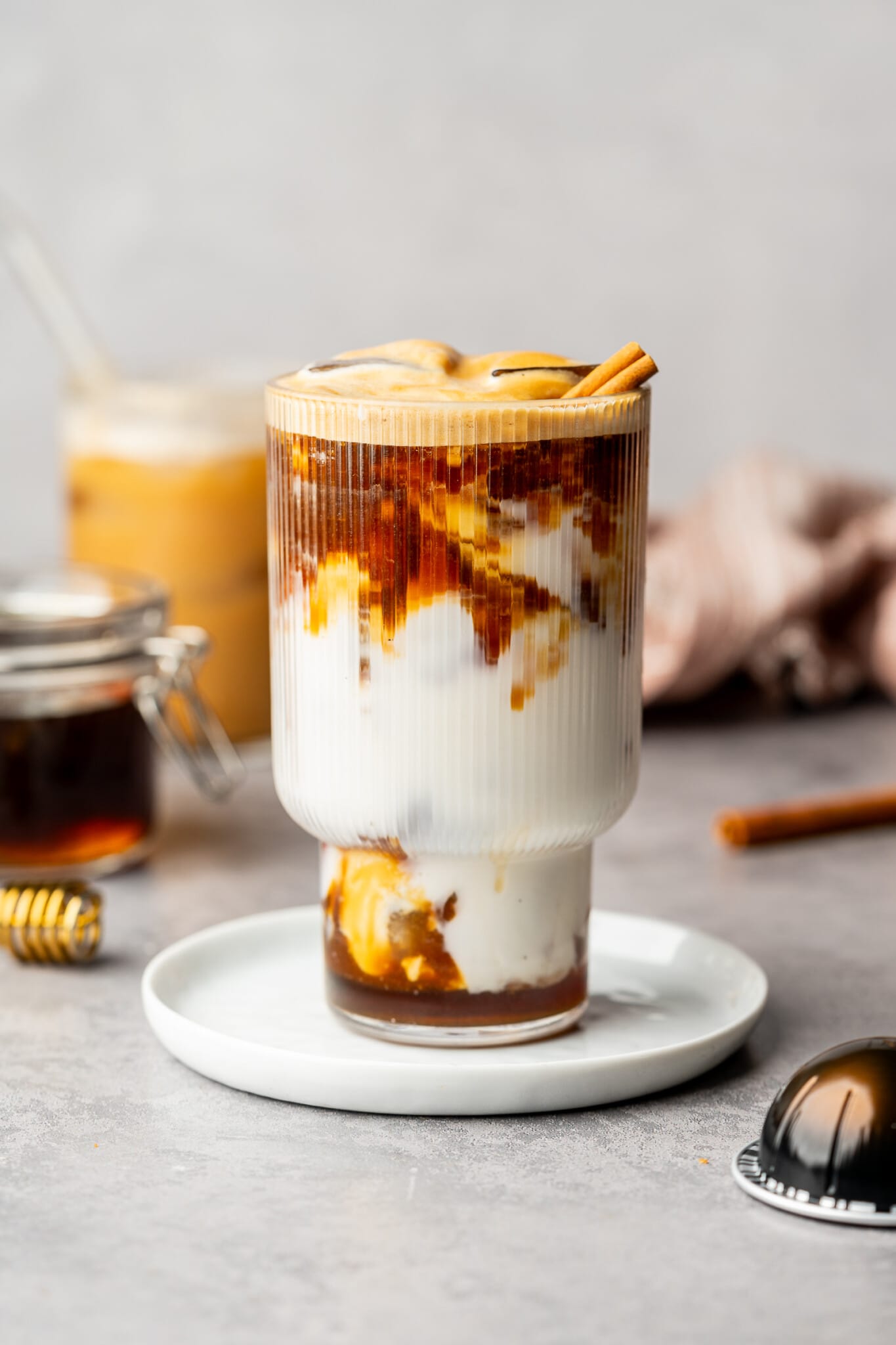 Iced Cinnamon Dolce Latte - Liv Vegan Strong