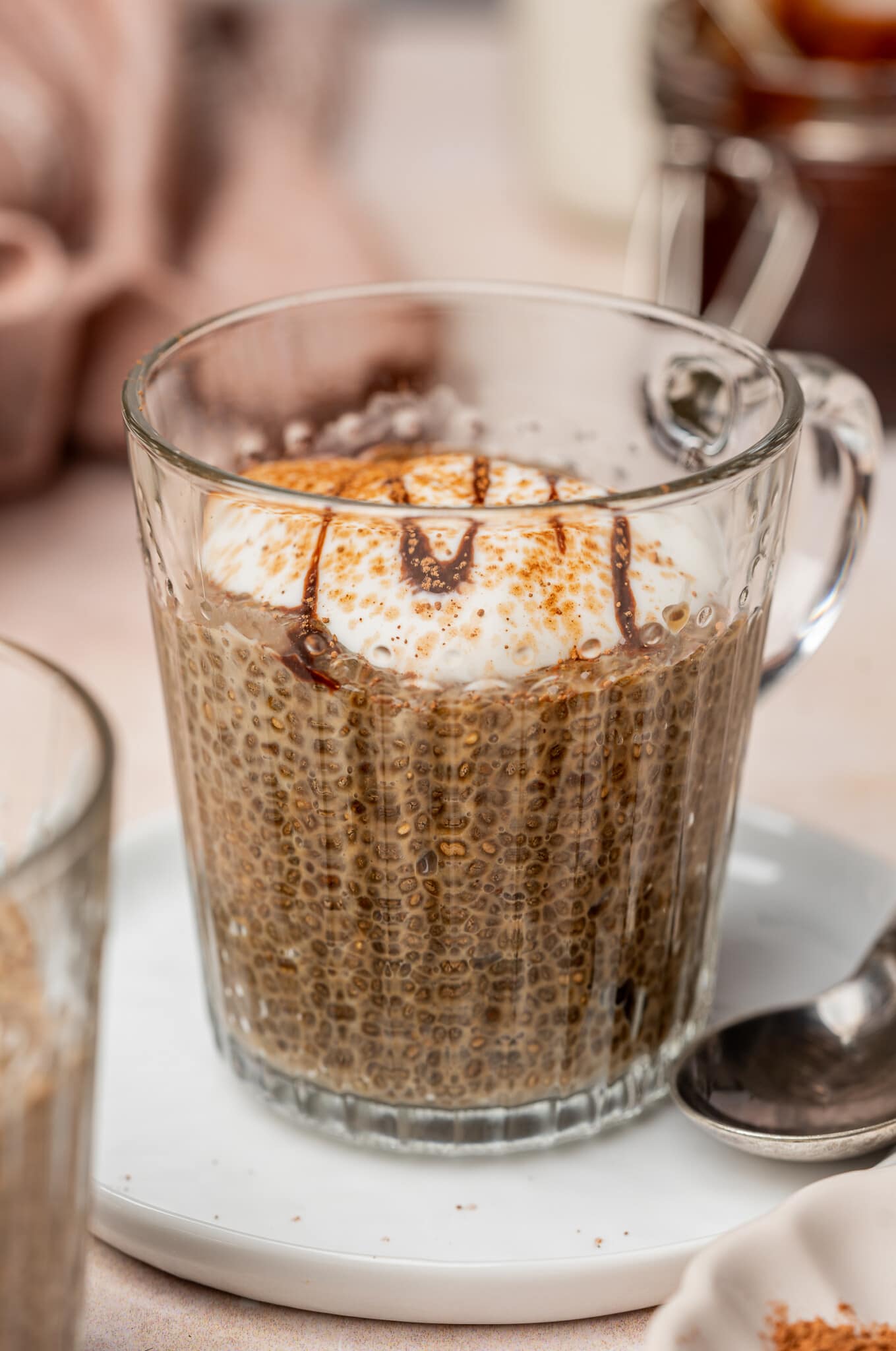 Coffee Chia Pudding - Liv Vegan Strong