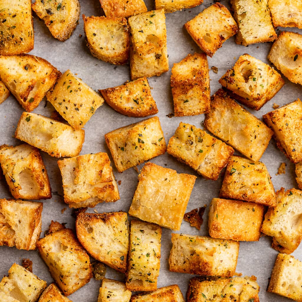 Air Fryer Croutons (Ready in 10 Minutes!) - Liv Vegan Strong