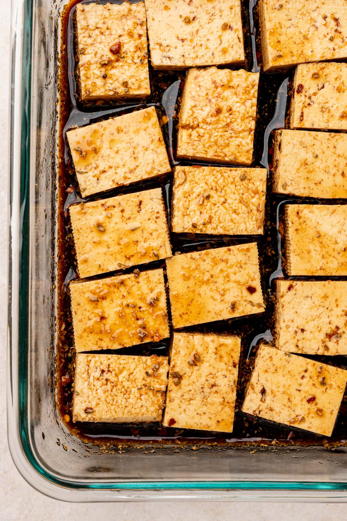 Easy Baked Balsamic Tofu - Liv Vegan Strong